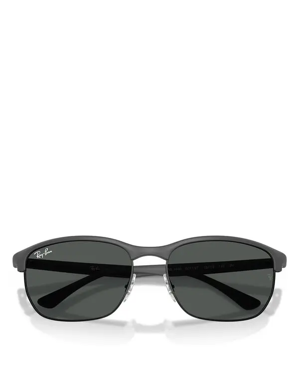 Ray-ban Square Sunglasses, 59mm - Dark Grey