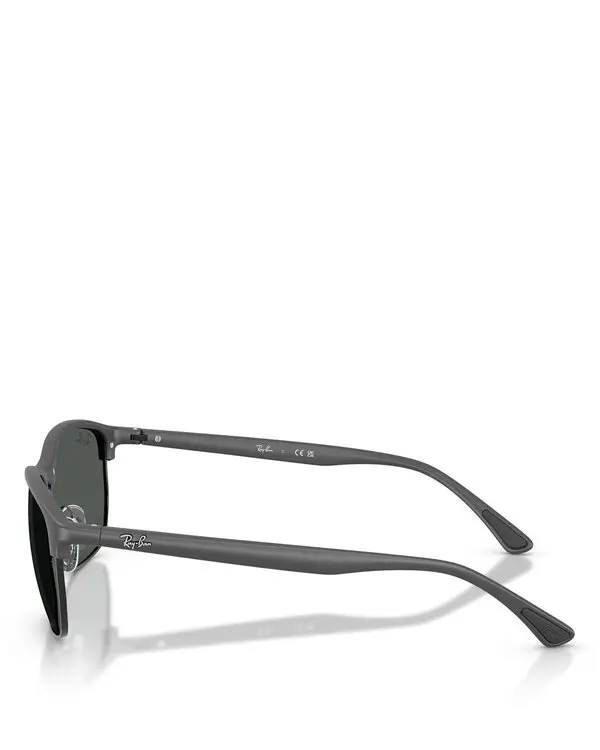 Ray-ban Square Sunglasses, 59mm - Dark Grey