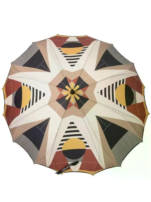 Henrik Vibskov Brown Paper Plane Umbrella - Black