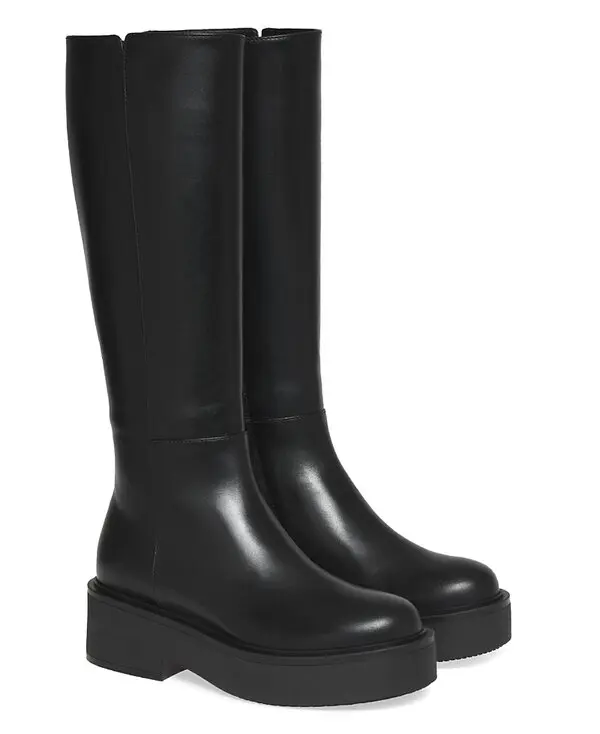 GIANVITO ROSSI Hiro Boots - Black Calf Leather