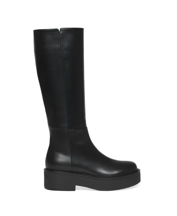GIANVITO ROSSI Hiro Boots - Black Calf Leather
