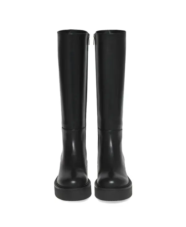 GIANVITO ROSSI Hiro Boots - Black Calf Leather