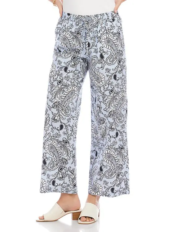 Karen Kane Drawstring Cropped Pants