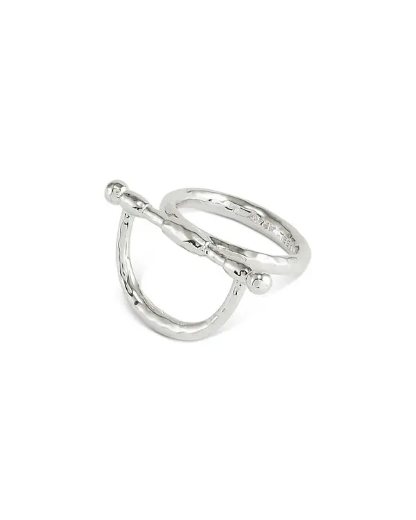 ANABEL ARAM Cheval Bit Ring - Silver