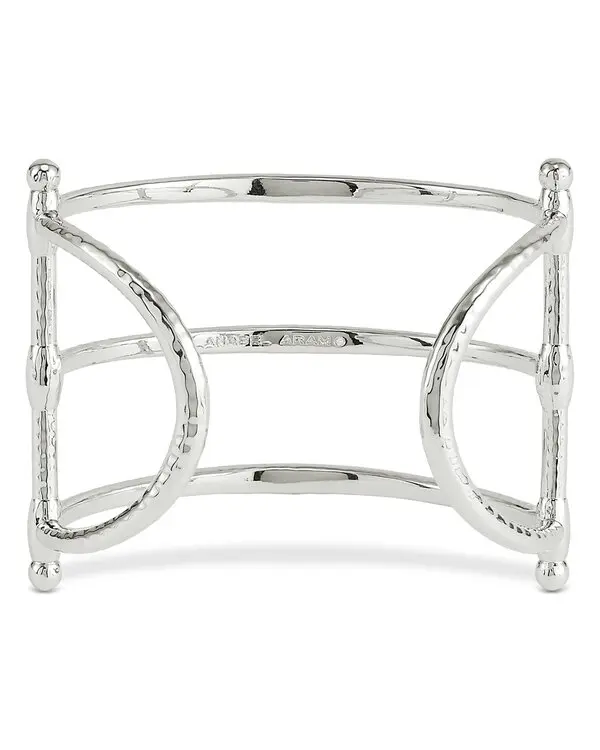 ANABEL ARAM Cheval Bit Cuff Bracelet - Silver