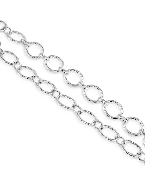 ANABEL ARAM Cheval Chain Necklace - Silver