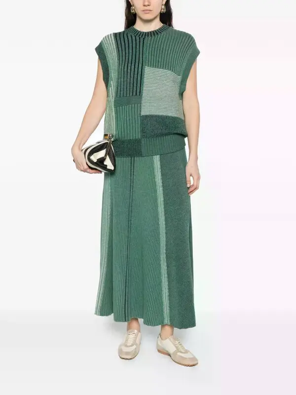 Eric Bompard Sleeveless Patchwork Vest