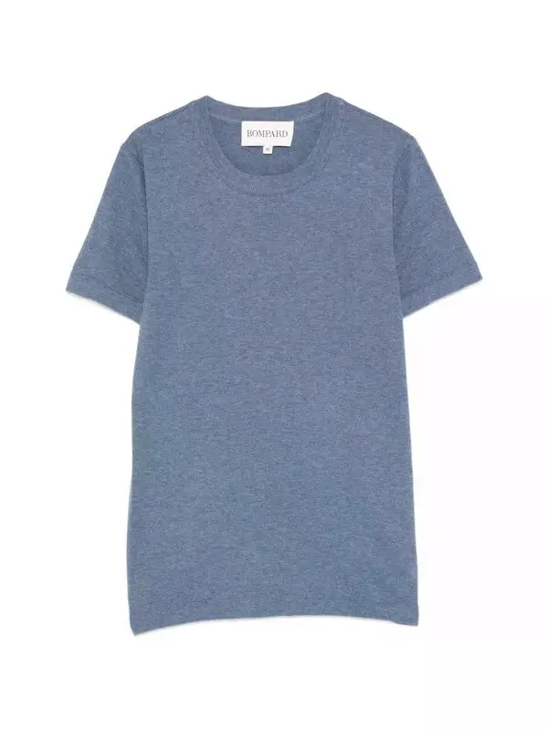Eric Bompard Short-sleeve Crew Neck T-shirt - Blue