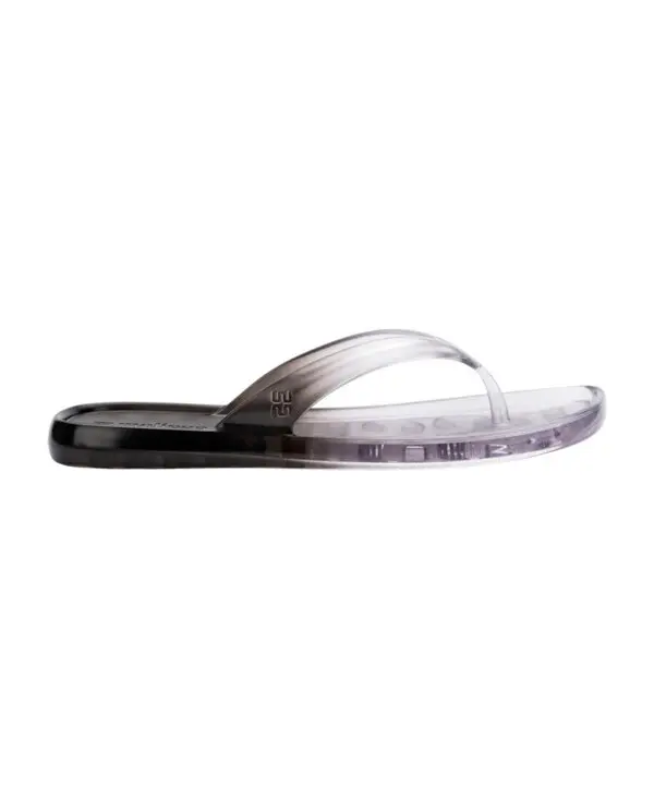 Melissa Beachwear Flip Flops - Clear/black