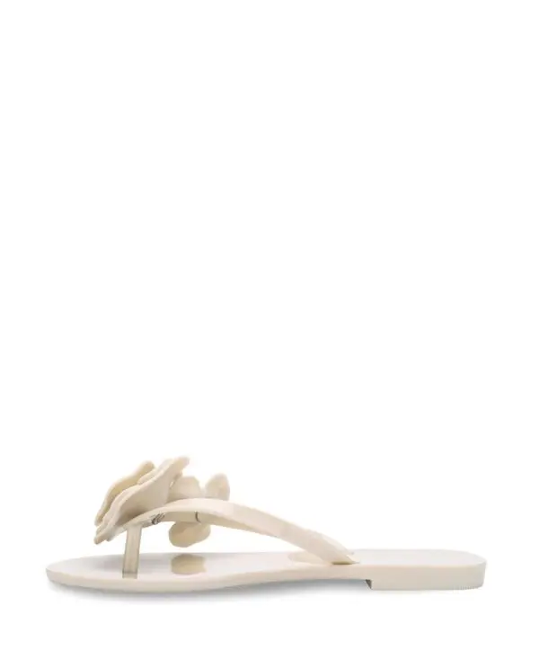 Melissa Harmonic Petals Flip-flop Sandals - Beige