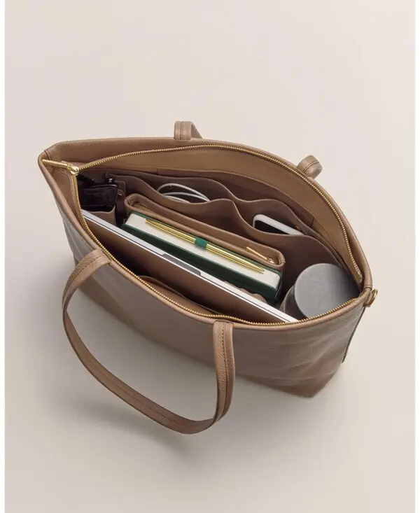 Cuyana Small Easy Tote Insert - Cappuccino