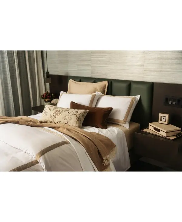DOMANI HOME Classic Hotel Duvet Cover Set 4 Piece Set, Twin