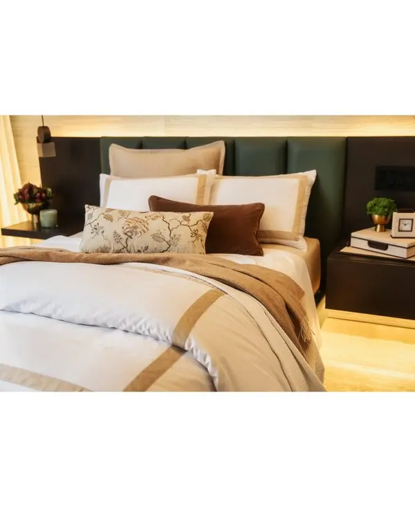 DOMANI HOME Classic Hotel Duvet Cover Set 4 Piece Set, Twin