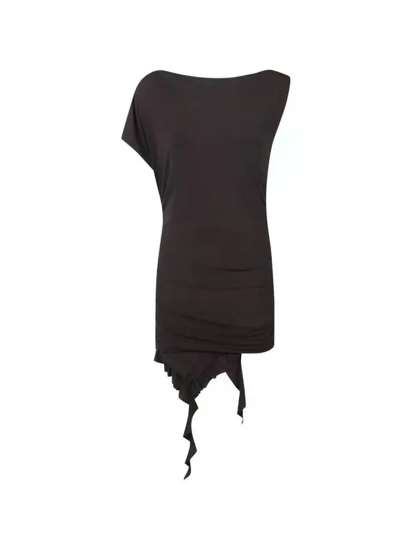 Pinko Ruffled-hem Mini Dress