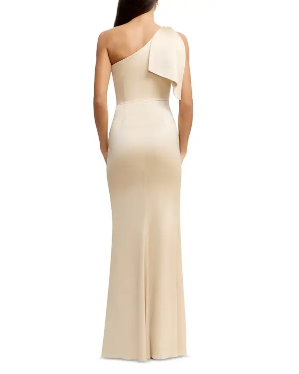 Dress The Population Georgina Asymmetrical Gown