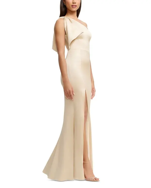 Dress The Population Georgina Asymmetrical Gown