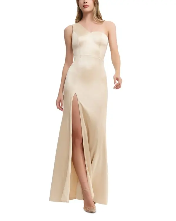 Dress The Population Magdalynn Asymmetrical Gown
