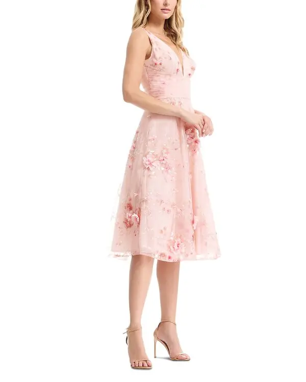 Dress The Population Posie Embellished Midi Dress