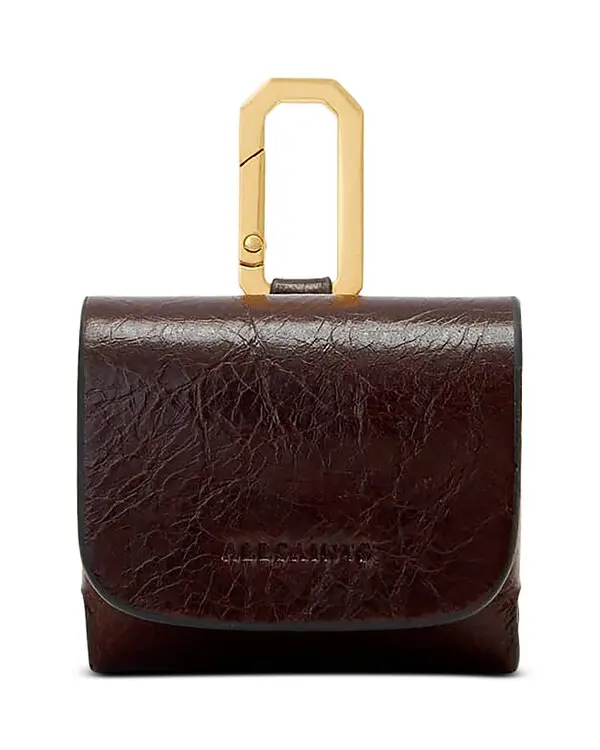 ALLSAINTS Airpod Hex Case - Cognac Brown