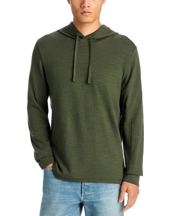 Faherty Brand Sunwashed Slub Hoodie - Forest Grove