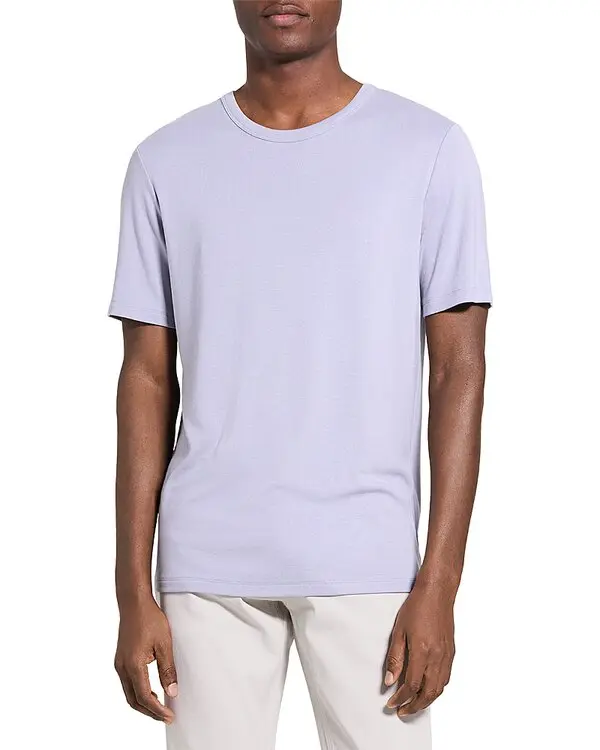 Theory Essential Standard Fit T-shirt - Gray Lilac