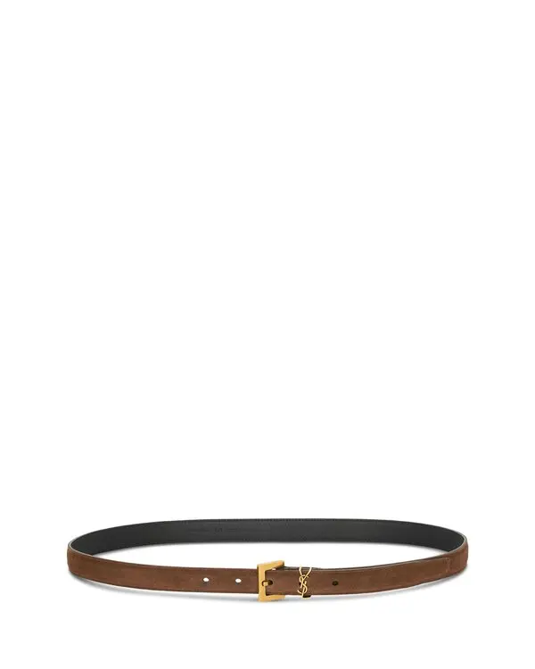 Saint Laurent Cassandre Thin Belt