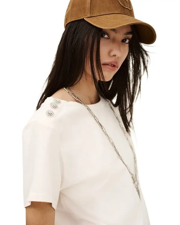 Ba&sh Elmer T-shirt - Off White