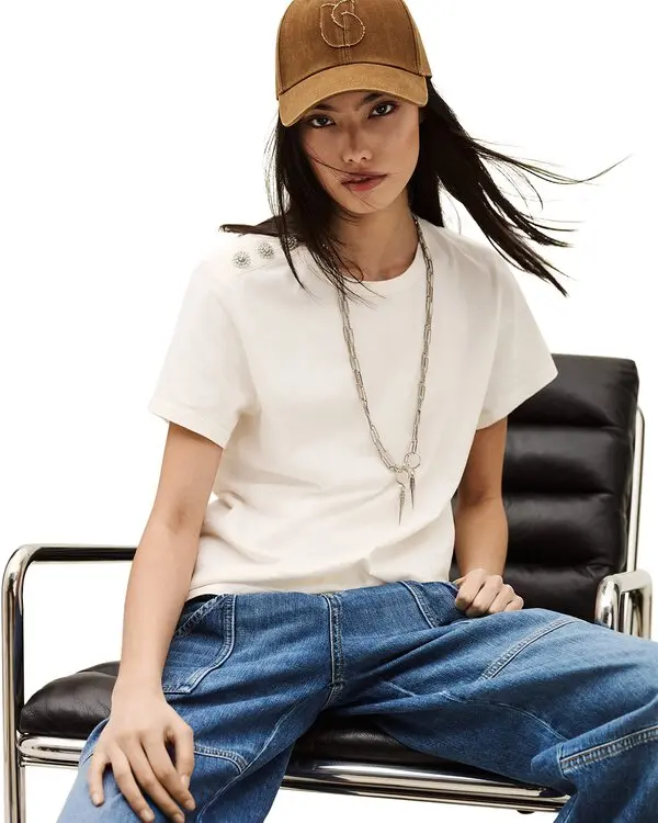 Ba&sh Elmer T-shirt - Off White
