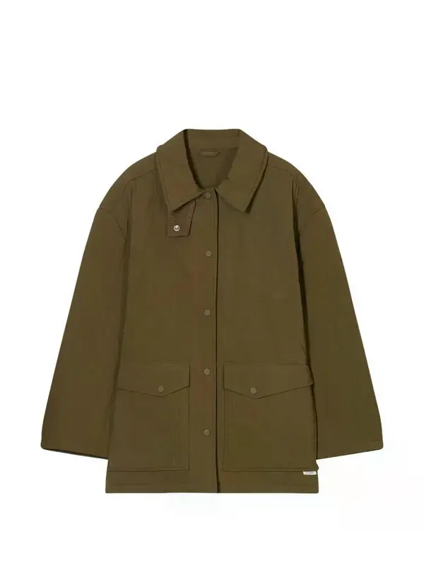 Closed Quilted Pocket Jacket
