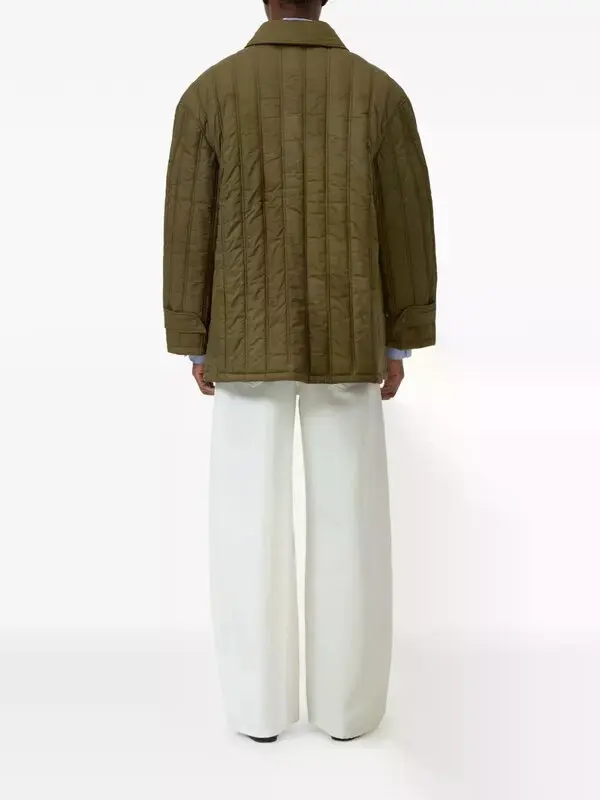 Closed Quilted Pocket Jacket