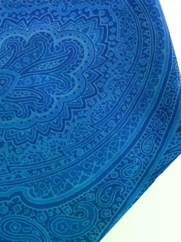 Etro Paisley Button Scarf