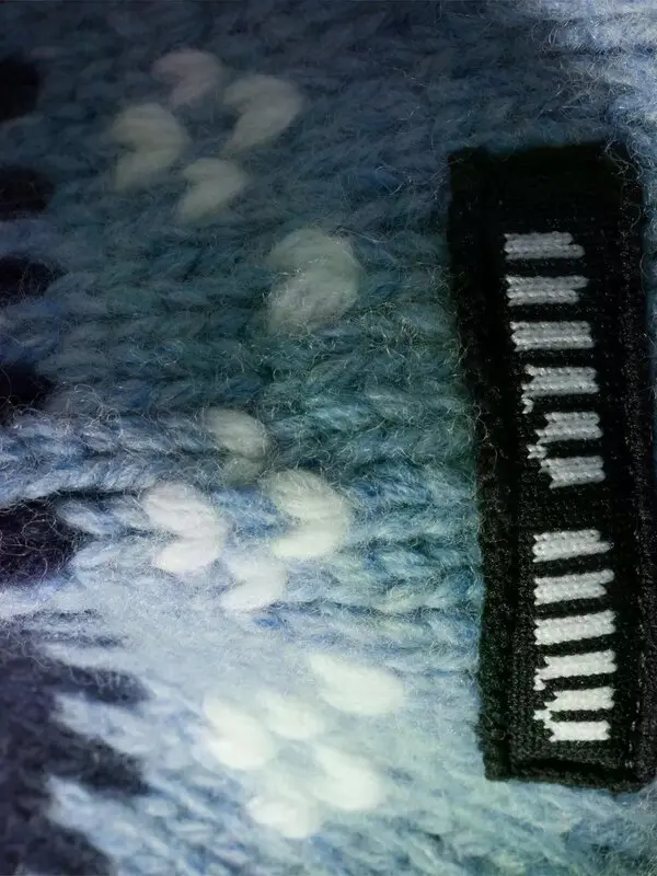 Miu Miu Island Pattern Ear-covering Beanie