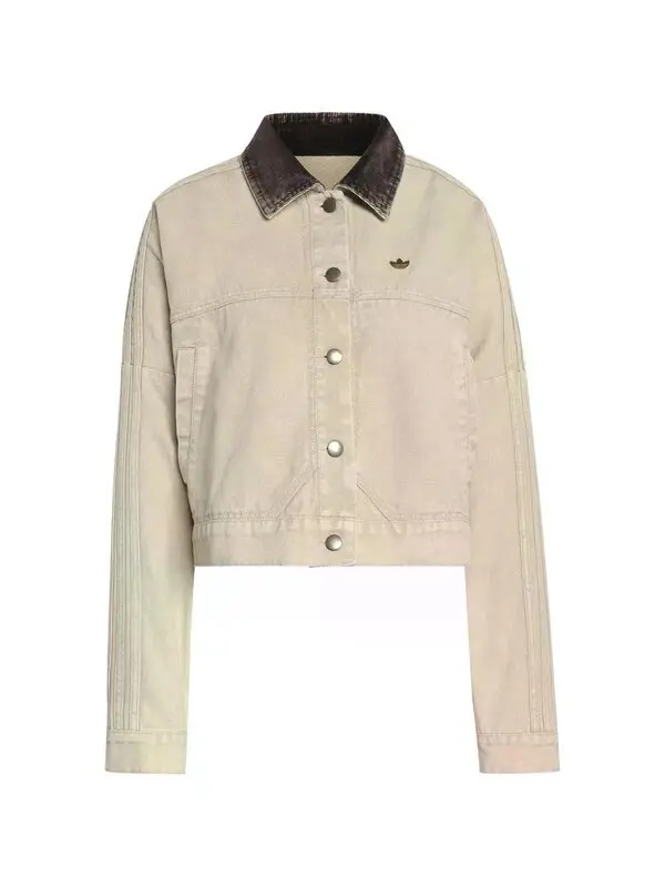 Adidas Corduroy Collar Jacket
