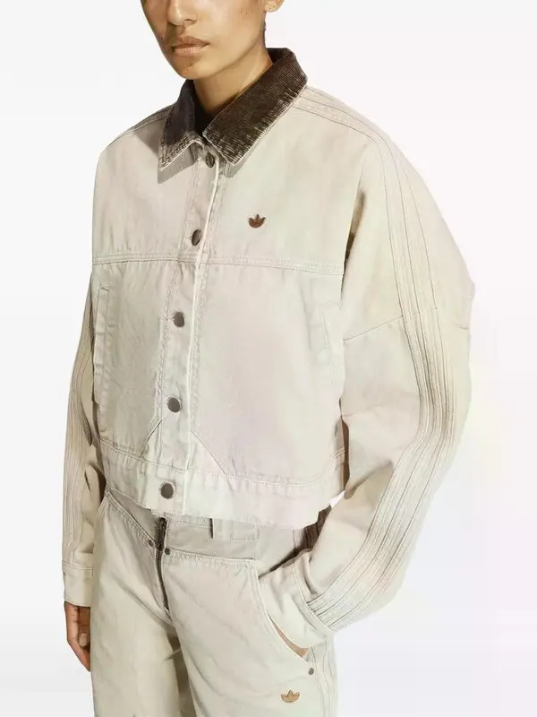 Adidas Corduroy Collar Jacket