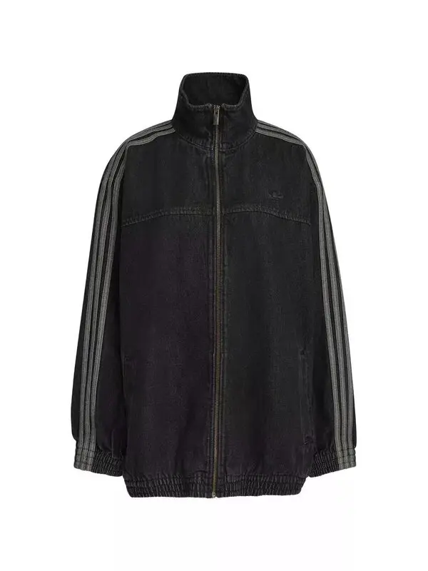 Adidas Firebird Adilenium Striped Jacket - Black