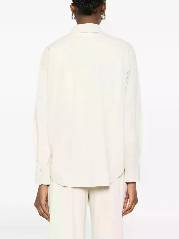 Max Mara Long-sleeve Shirt - Neutrals