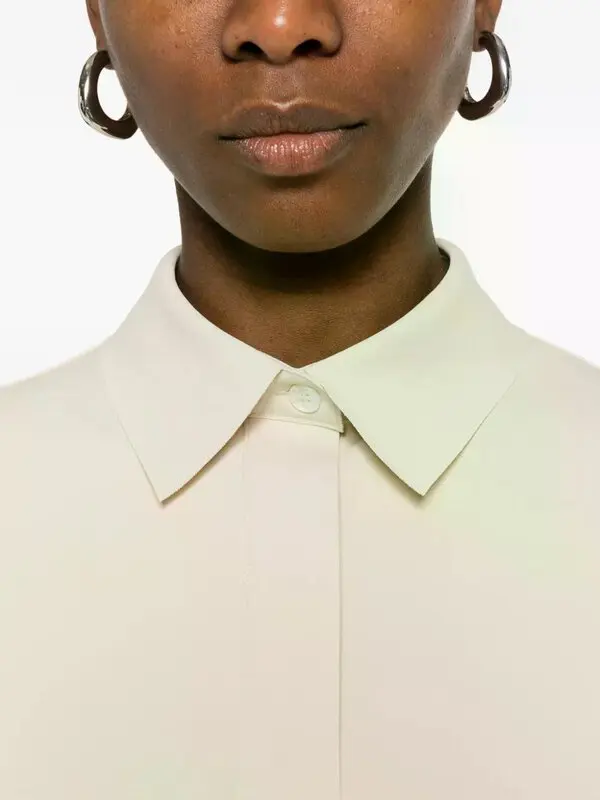 Max Mara Long-sleeve Shirt - Neutrals