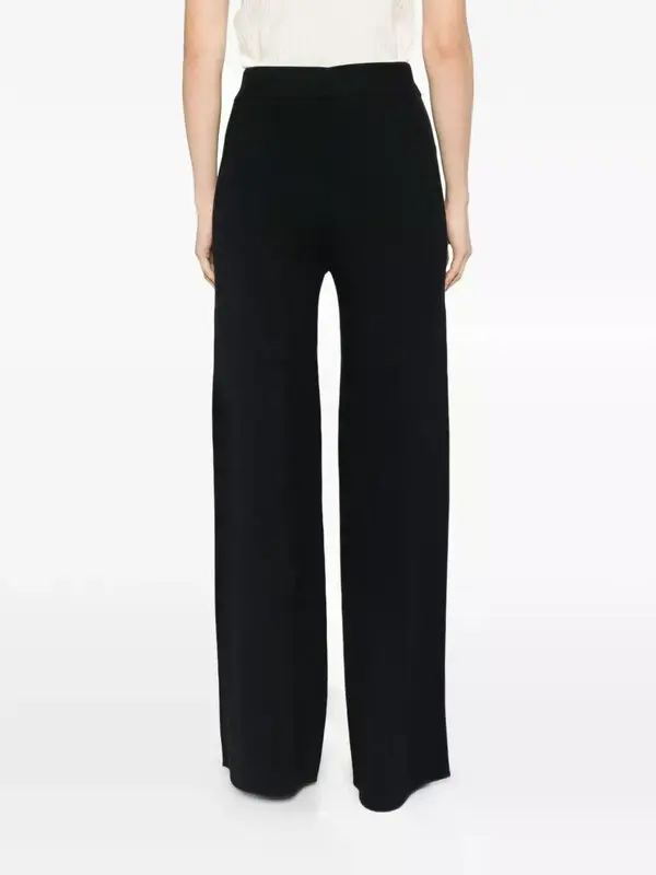 Max Mara Stripe-detail Palazzo Pants