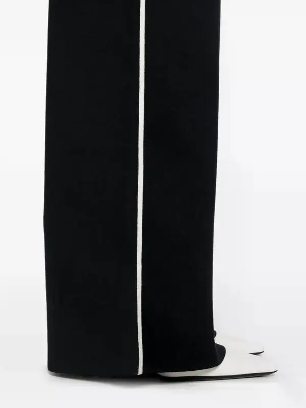 Max Mara Stripe-detail Palazzo Pants