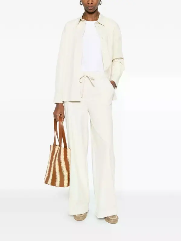 Max Mara Drawstring Palazzo Pants