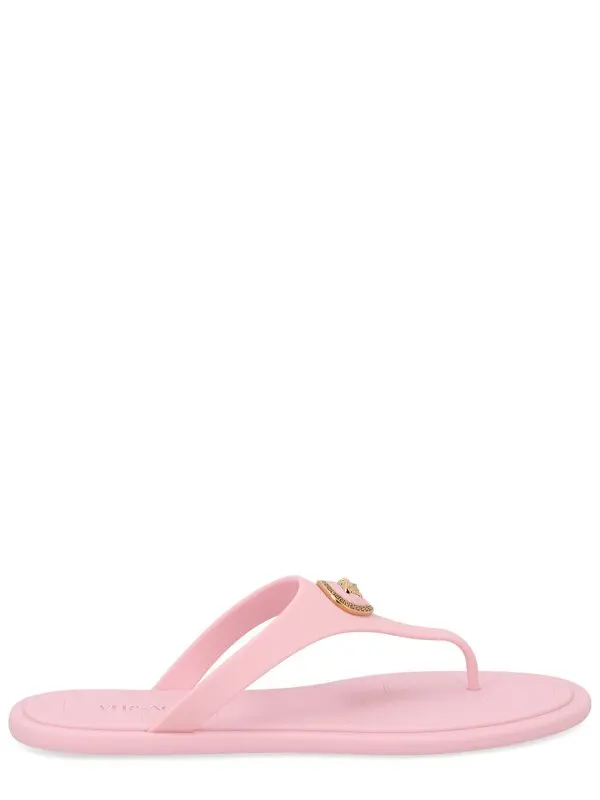 Versace Alia Thong Sandals - Pink