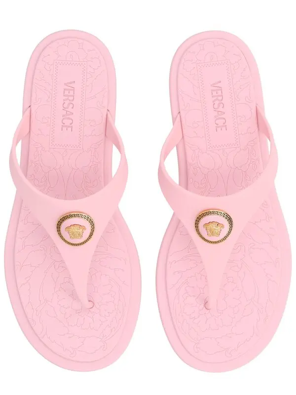 Versace Alia Thong Sandals - Pink