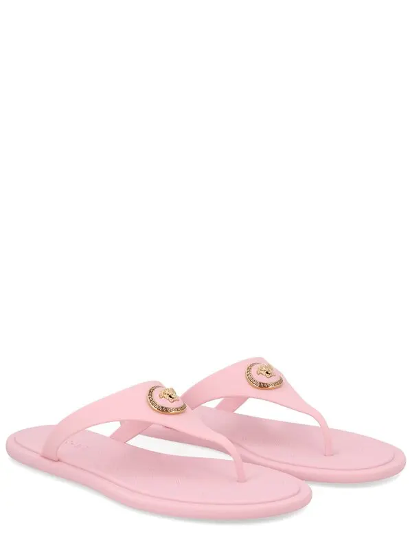 Versace Alia Thong Sandals - Pink