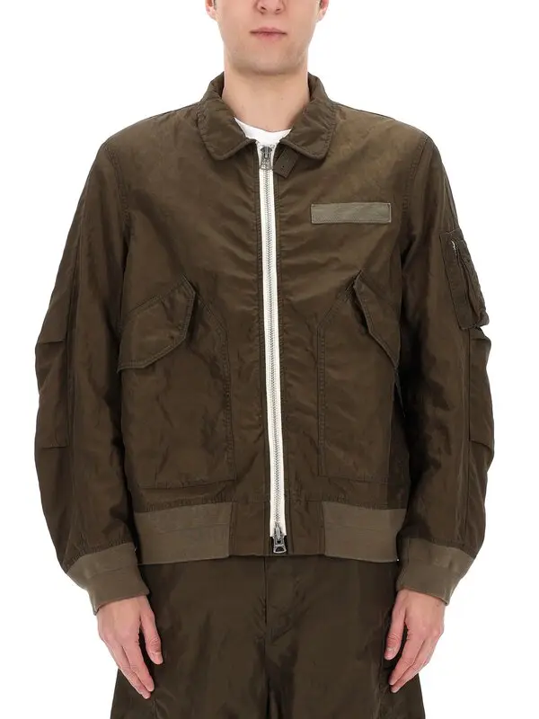 Sacai Twill Jacket - Brown