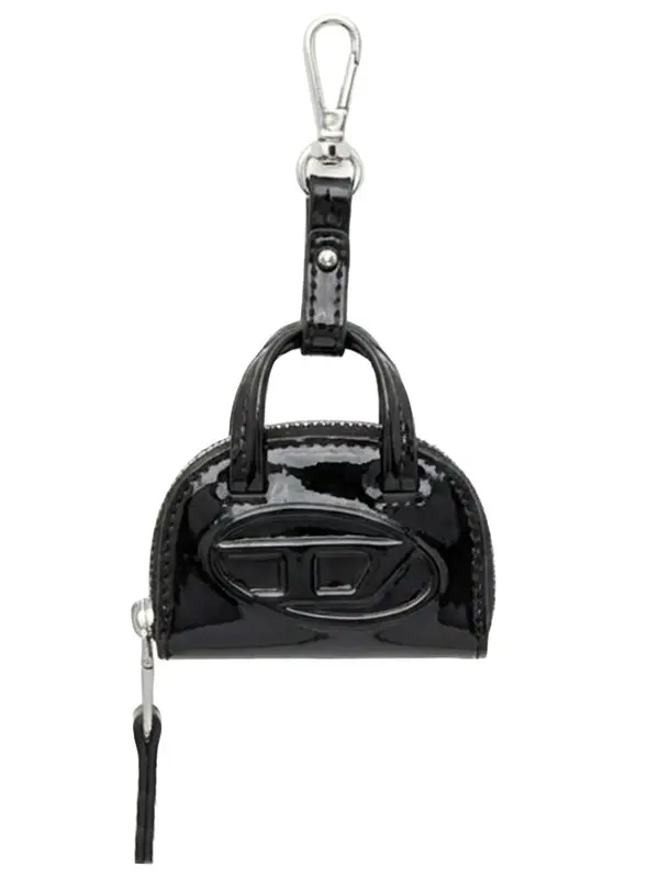 DIESEL Keychain "1dr Dome - Black