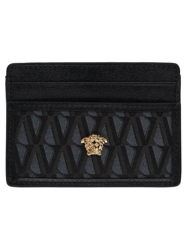 Versace Card Holder "the Jellyfish - Black