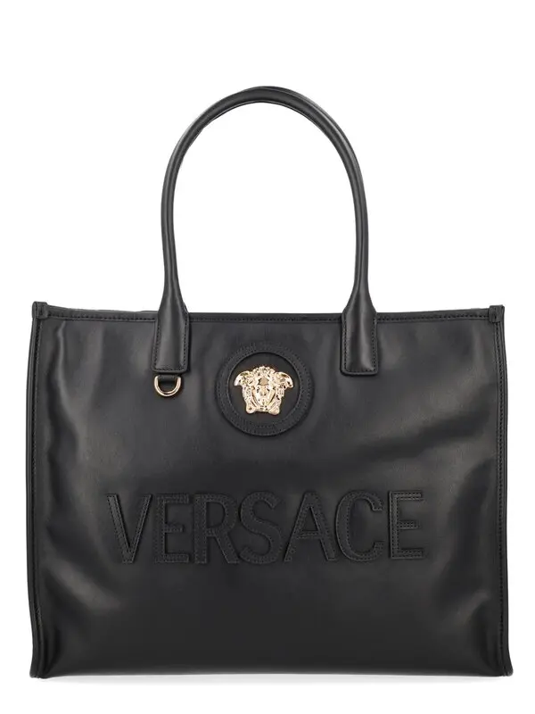 Versace Tote Bag With Logo