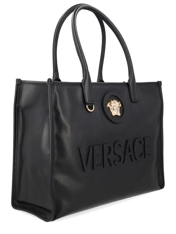 Versace Tote Bag With Logo
