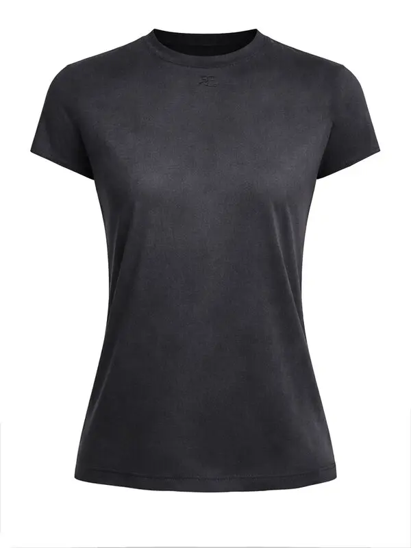 COURREGES T-shirt "solarized - Black