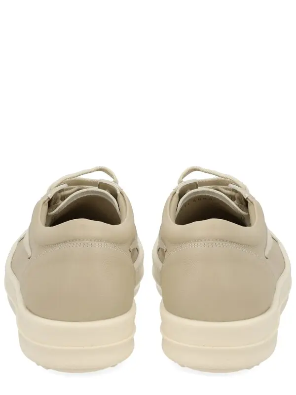 Rick Owens Low Top Sneakers - Powder